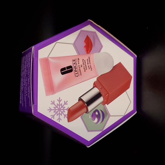Clinique | Makeup | Clinique 2pc Lip Luxury Lip Care Lipstick Set Nwt ...